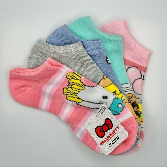 Hello Kitty | Accessories | Hello Kitty Socks Womens Shoe Size 4 No ...